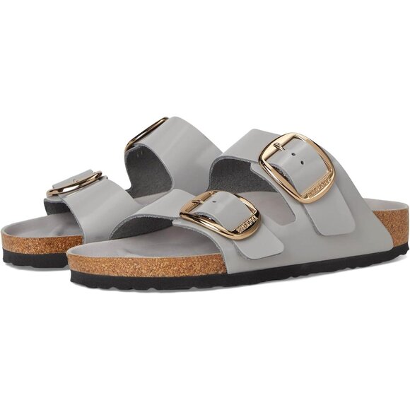 Birkenstock | Shoes | Birkenstock Shoes Arizona Stone Coin Big Buckle ...